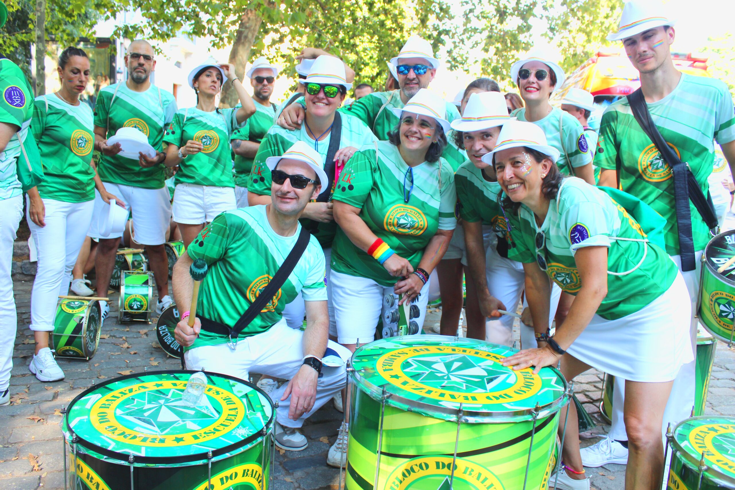Bloco do Baliza, Batucada y samba de Madrid Orgullo LGTBIQ+